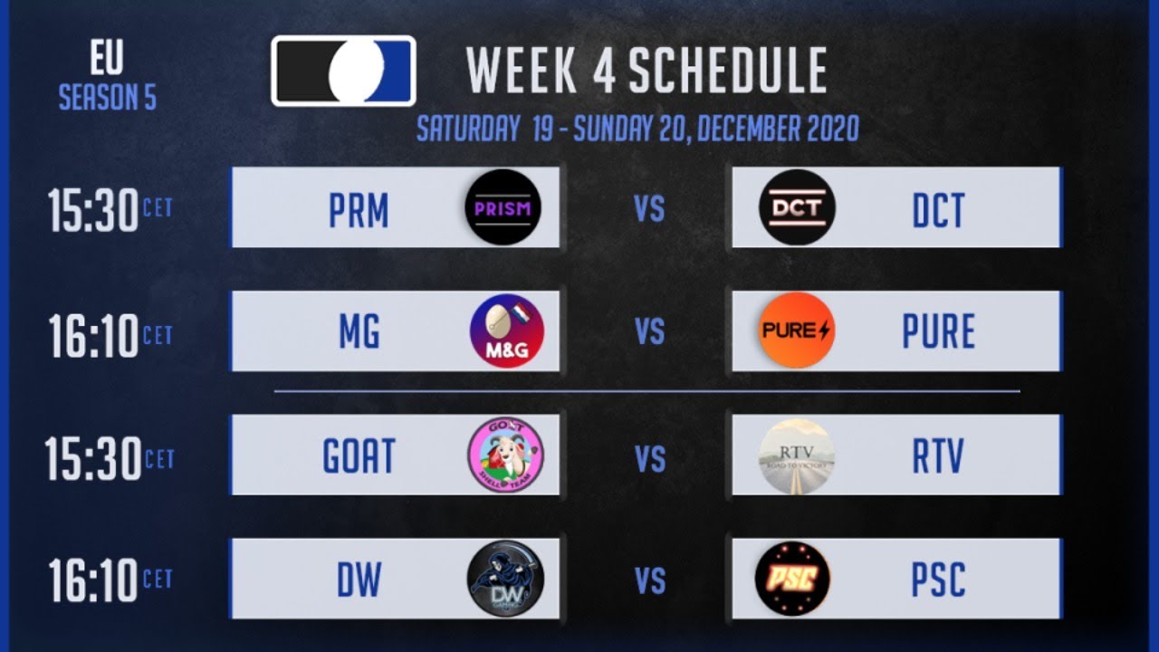 Shell League Europe Week 4 Day 2 - YouTube