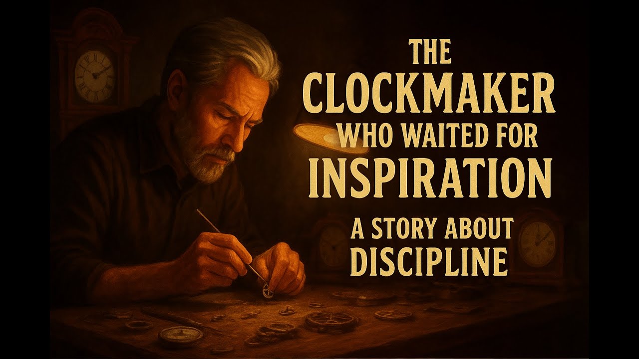 “The Clockmaker Who Waited for Inspiration” – A Story About Discipline ...
