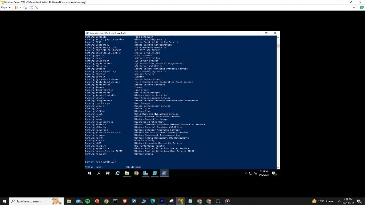 Windows Server 2019 Maintenance, via powershell. - YouTube