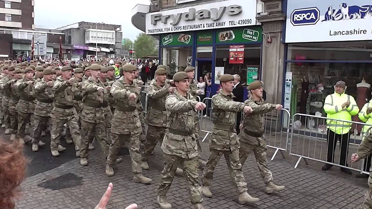 1 Lancs. Duke of Lancasters Regiment - YouTube