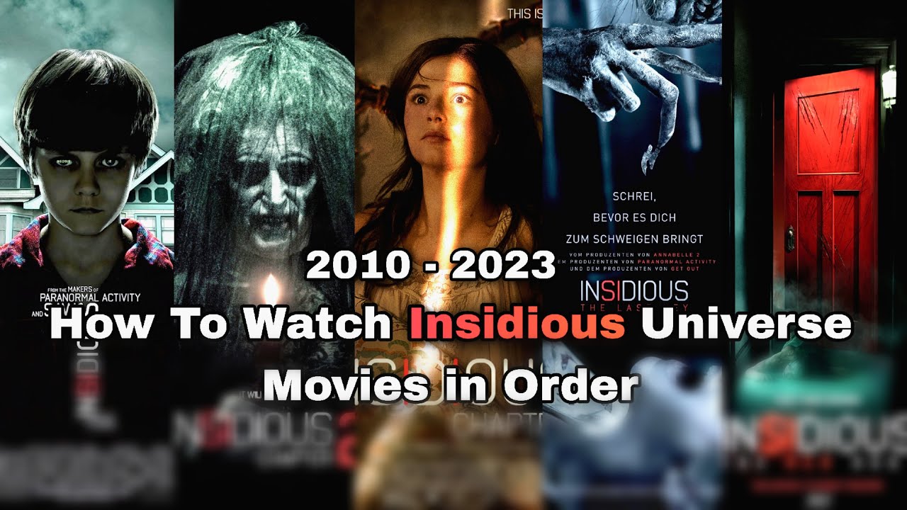 Insidious Movies List In Order - YouTube