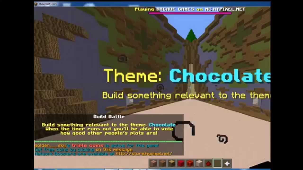 Build Battle # 1 Chocolate - YouTube