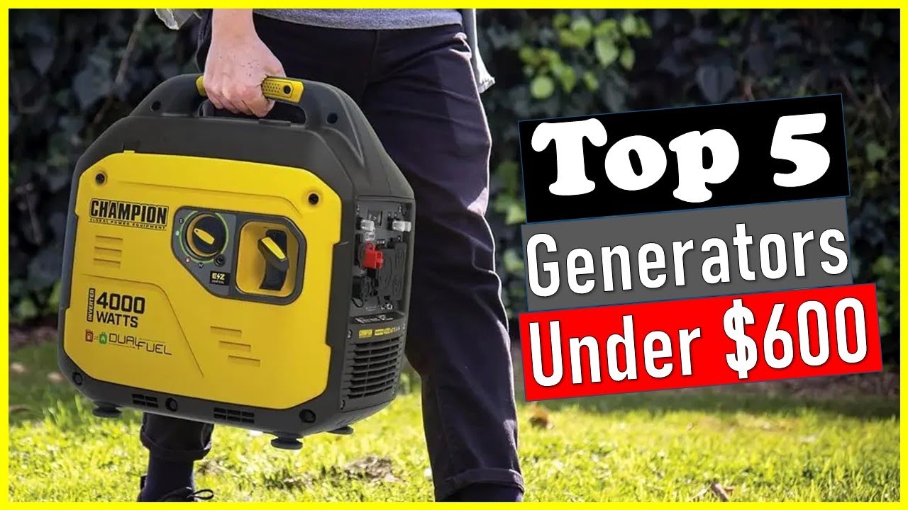 🤷‍♂️Best Generators Under $600 in 2024 | Top 5 Best Generators Review ...