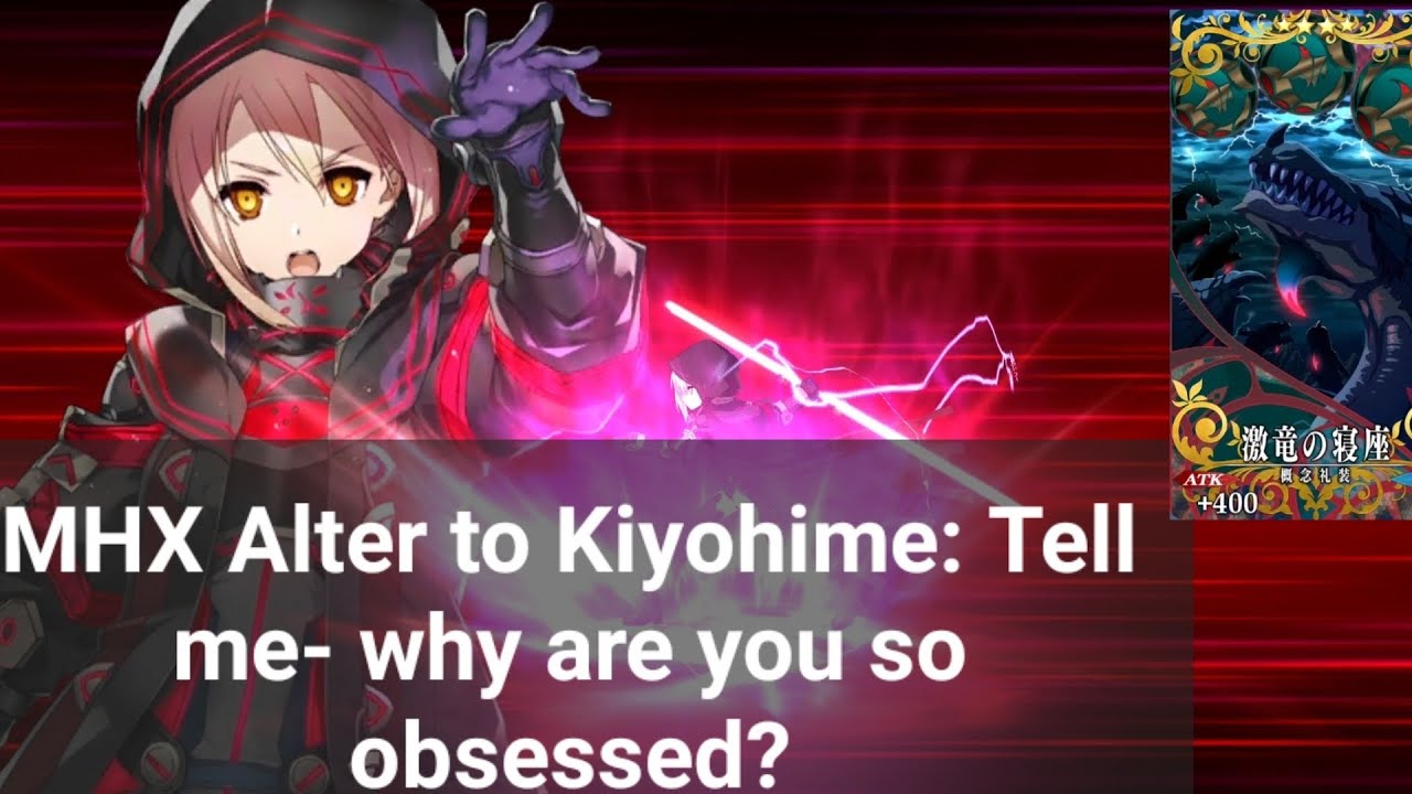FGO [JP] Advanced Quest Kiyohime vs MHX Alter OTK - YouTube