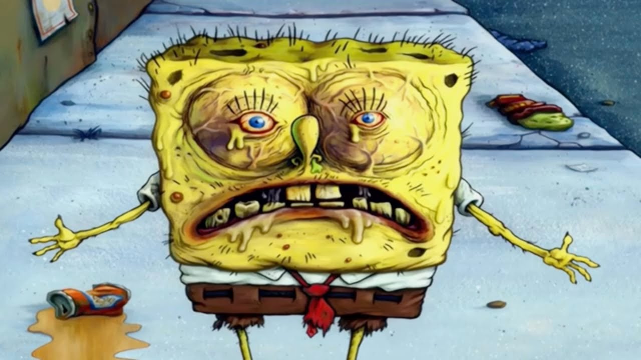 Spongebob spell invented without the first n - YouTube