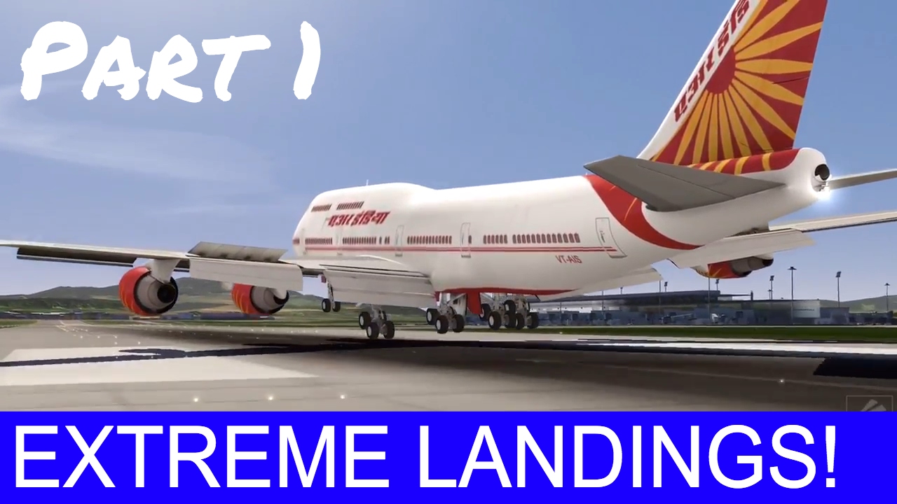 Aerofly 2 Flight Simulator | EXTREME LANDINGS! - Part 1! - YouTube