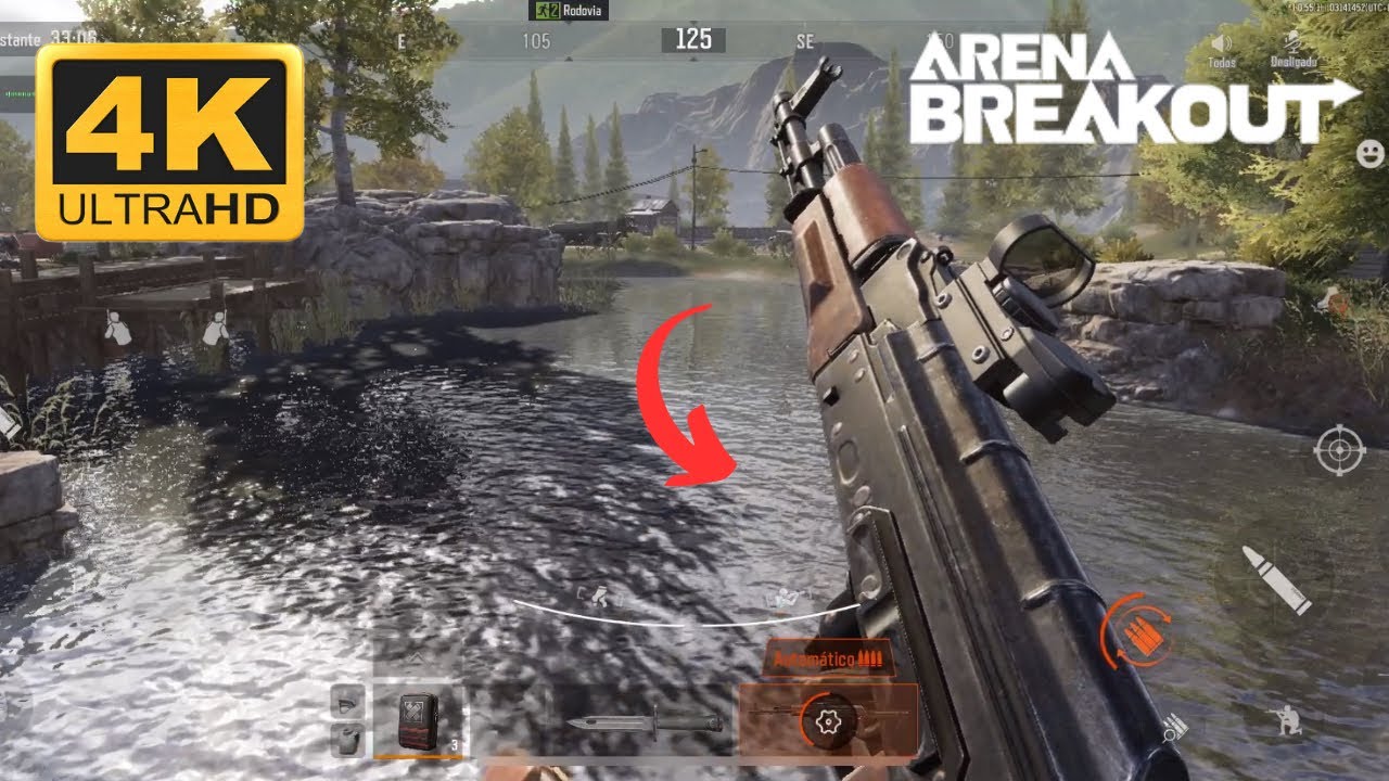 ARENA BREAKOUT - 4K 60FPS (NO iOS, iPHONE XR) - YouTube