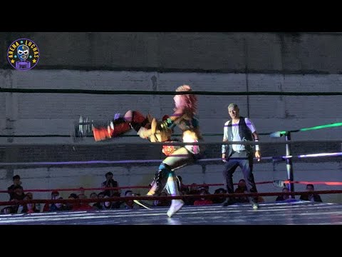 Candela VS Miss Kath en mano a mano Femenil en Mexico Wrestling. - YouTube