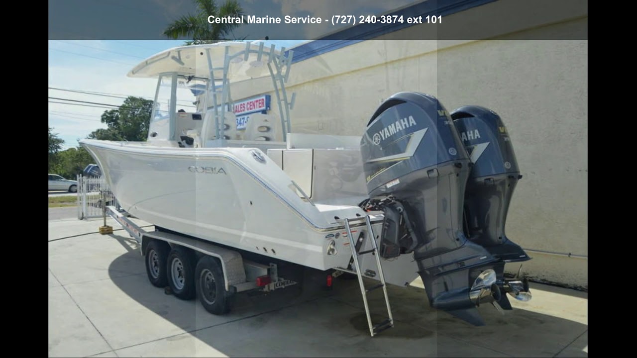 2019 Cobia Boats 320CC - YouTube