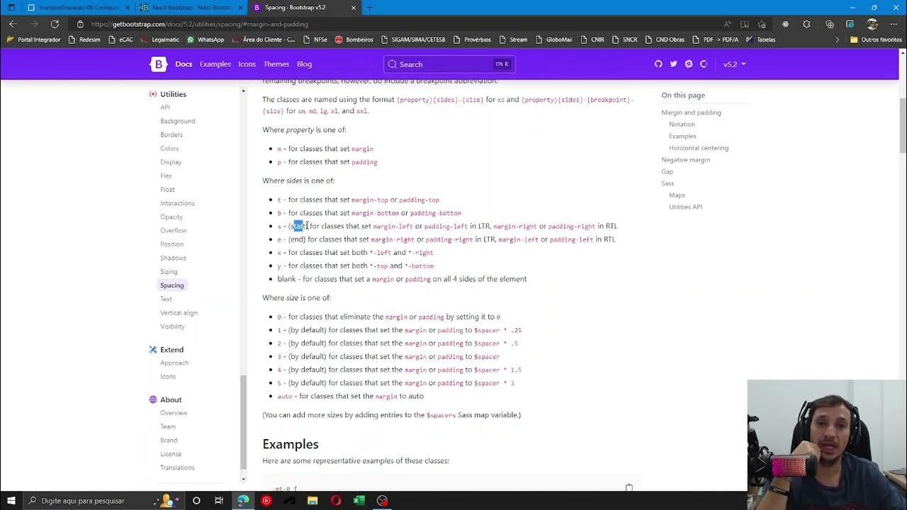 Frontend - 08 - Parte 2 - Criando um Navbar com Bootstrap - YouTube