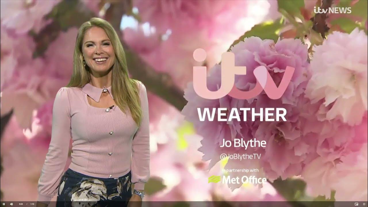 Jo Blythe ITV Weather 4th May 2024 - YouTube