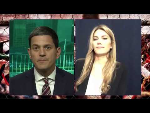 Eva Kaili on BBC Newsnight