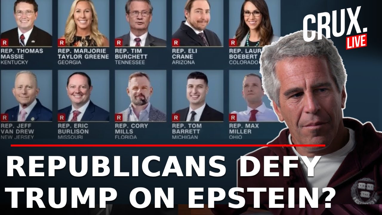 LIVE | EXPLOSIVE House Republican-Led Plot To Defy Trump On Epstein ...