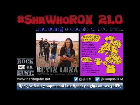 Bevin Luna - Interview and Live Clips with Coops on Rock or Bust on ...