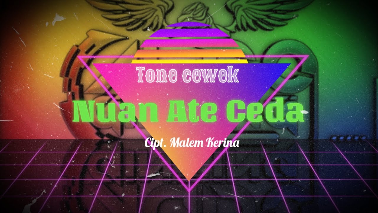 Karaoke NUAN ATE CEDA Versi penceng langkat - YouTube
