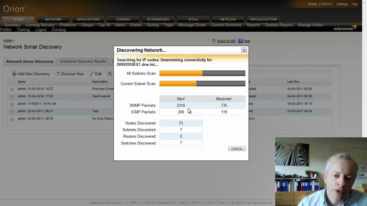 SolarWinds Orion NPM Serie: 11 (Network Discovery) - YouTube