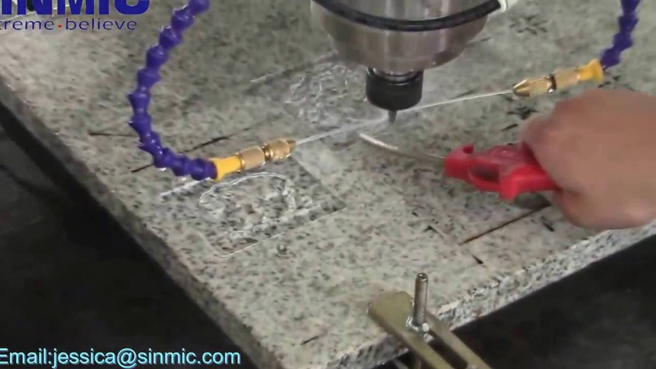 Stone/Marble engraving CNC Router/ 3D stone engraving machine - YouTube