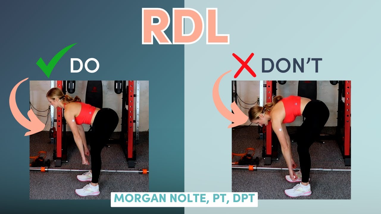 [ROMANIAN DEADLIFT - RDL] Leg Strength Exercise | Form, Variations ...