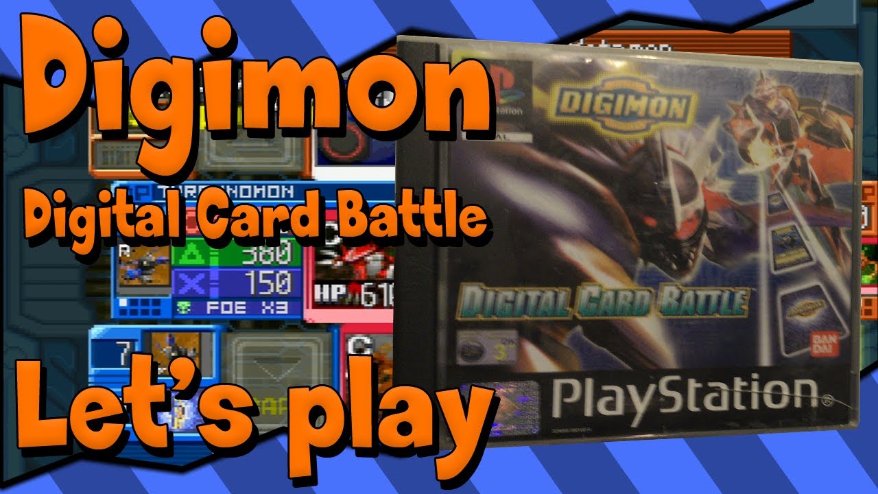 Digimon: Digital card battle(PS1)(1080p) - Let's play Part 1: Scrubs ...