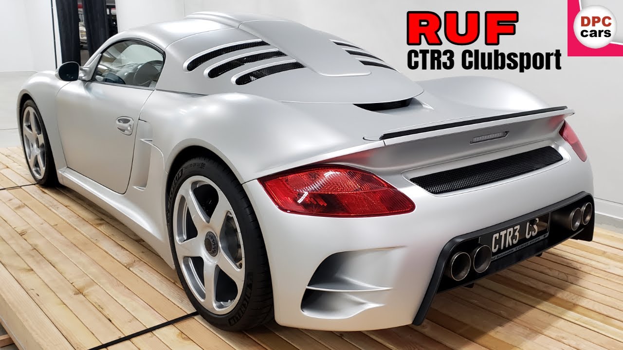 RUF CTR3 Clubsport based Porsche at the Petersen Automotive Museum ...