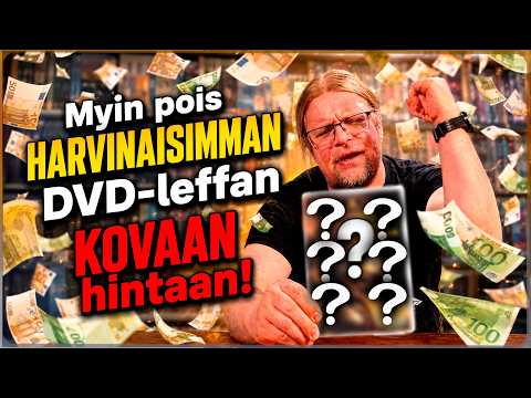 Myin pois kokelmani HARVINAISIMMAN DVD-leffan KOVAAN hintaan!