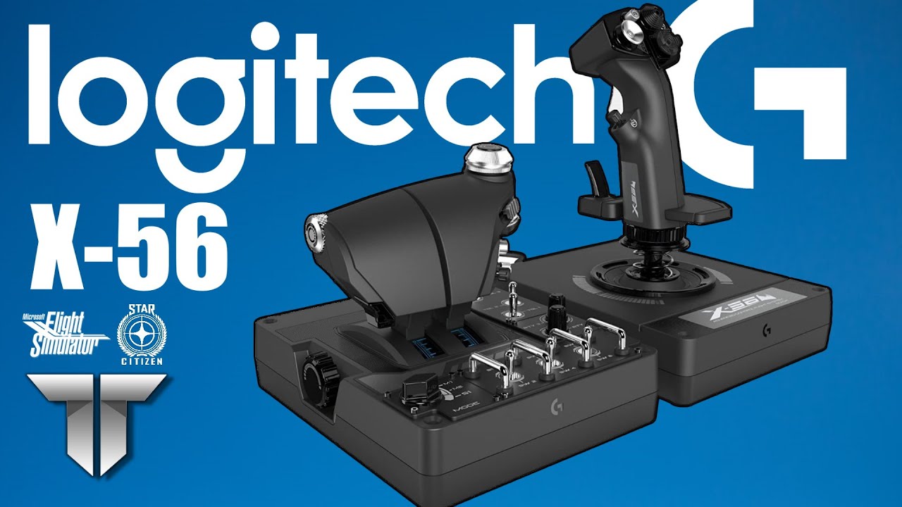 Melhor Joystick para PC? Review Logitech X-56 - YouTube