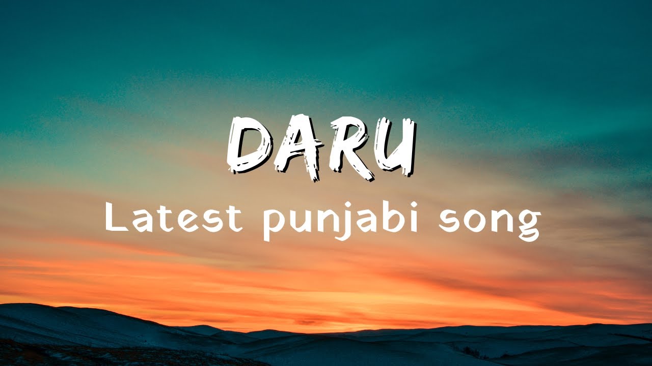 दारू | Daru | Official Song | Punjabi Hip Hop Party Song | Latest ...