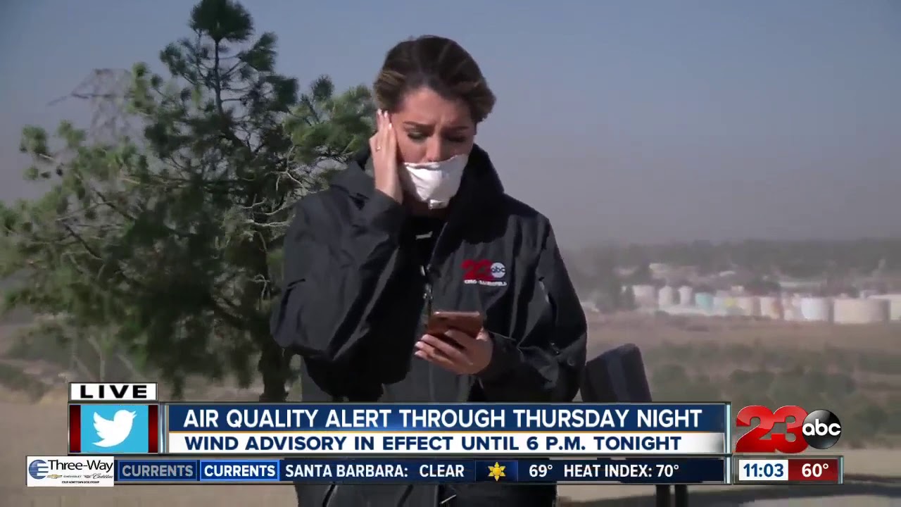 Video Shows Effects of High Winds as Reporter Covers Weather - YouTube