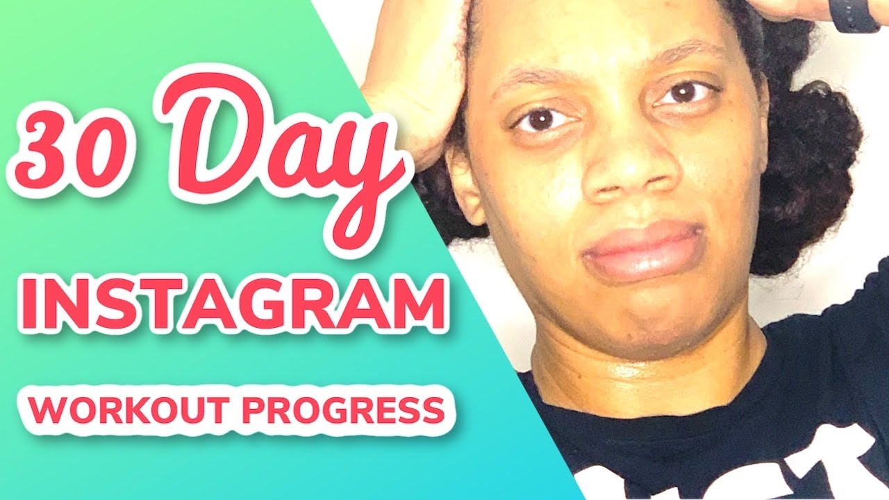 30 Day Instagram Workout Progress - YouTube