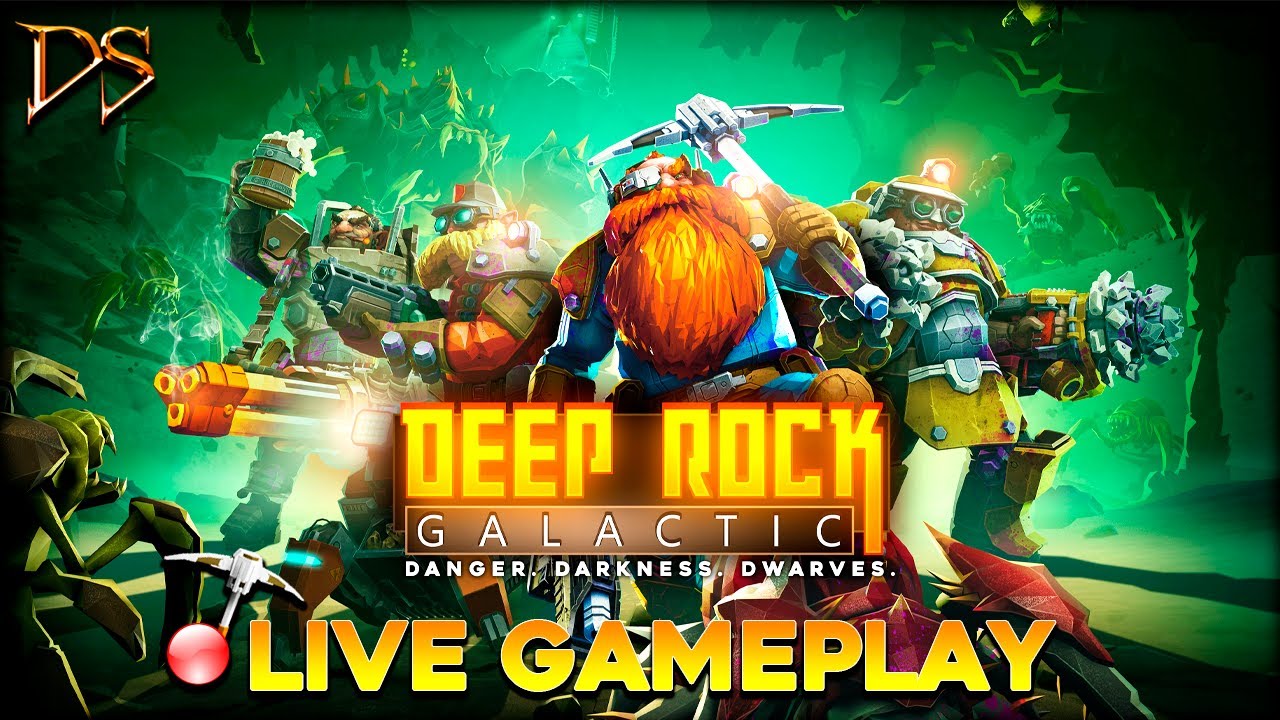 Deep Rock Galactic | Exploração épica |🔴Live - YouTube