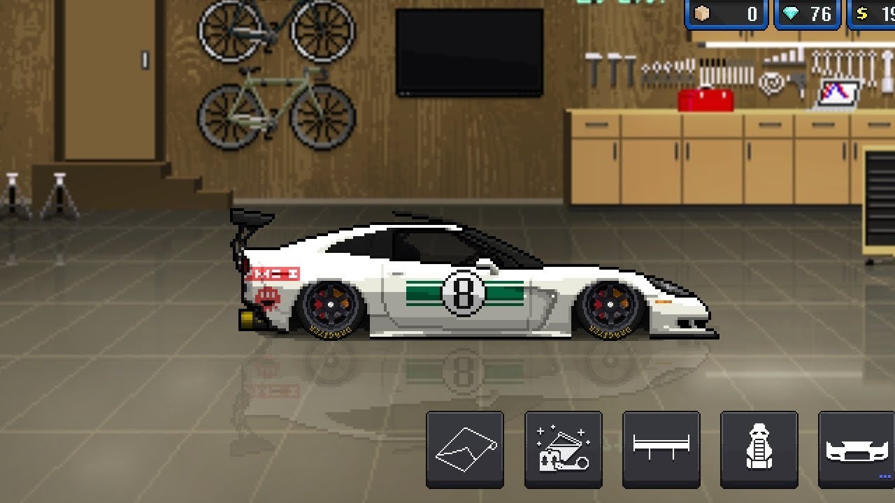 Pixel Car Racer - Chevrolet Corvette C06/ZL1 - YouTube