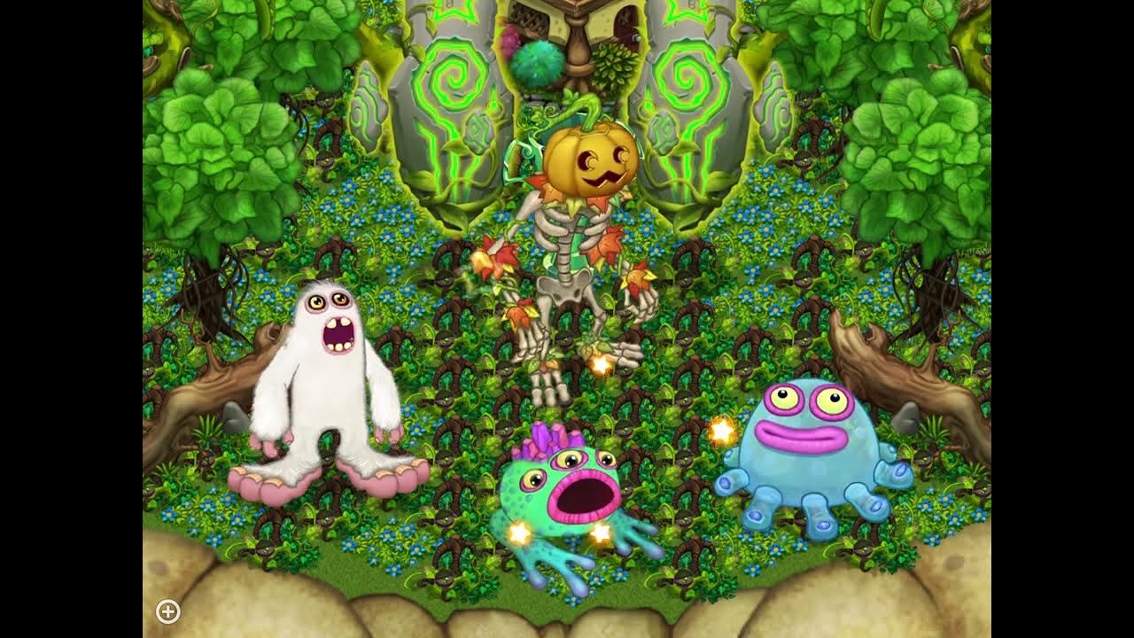 My Singing Monsters Plant Island Mammott Toe Jammer Fwog Punkleton Quartet Youtube