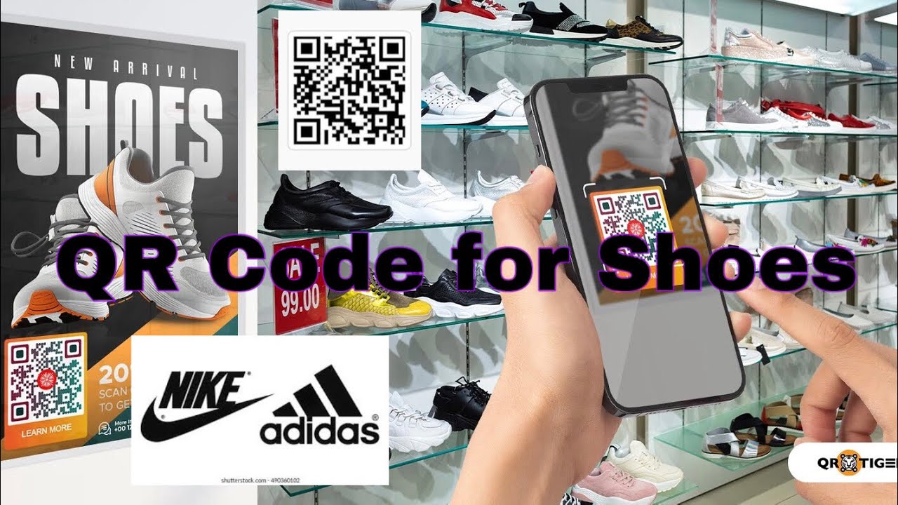 Shoes have QR CODE GENERATOR - YouTube