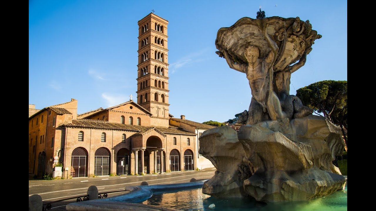 Basilica of Santa Maria in Comedian, Rome - YouTube