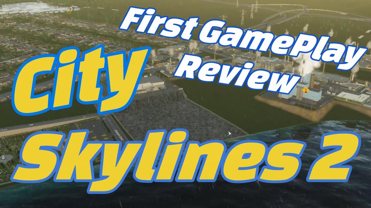 City Skyline 2 - gameplay and Review - YouTube