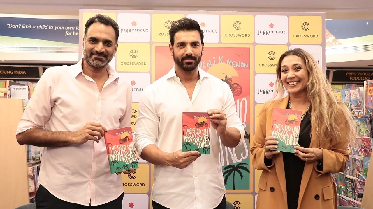 John Abraham Launched Murali K Menon's Book - THE GOD WHO LOVED ...