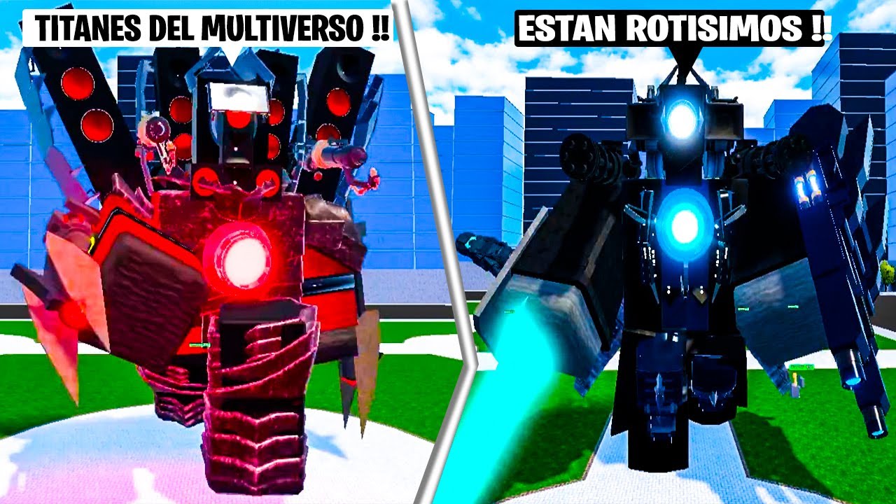 Nuevo MULTIVERSE TITAN CAMERAMAN y SPEAKERMAN !! ShowCase Roblox Skibidi Toilet Super Toilet ...
