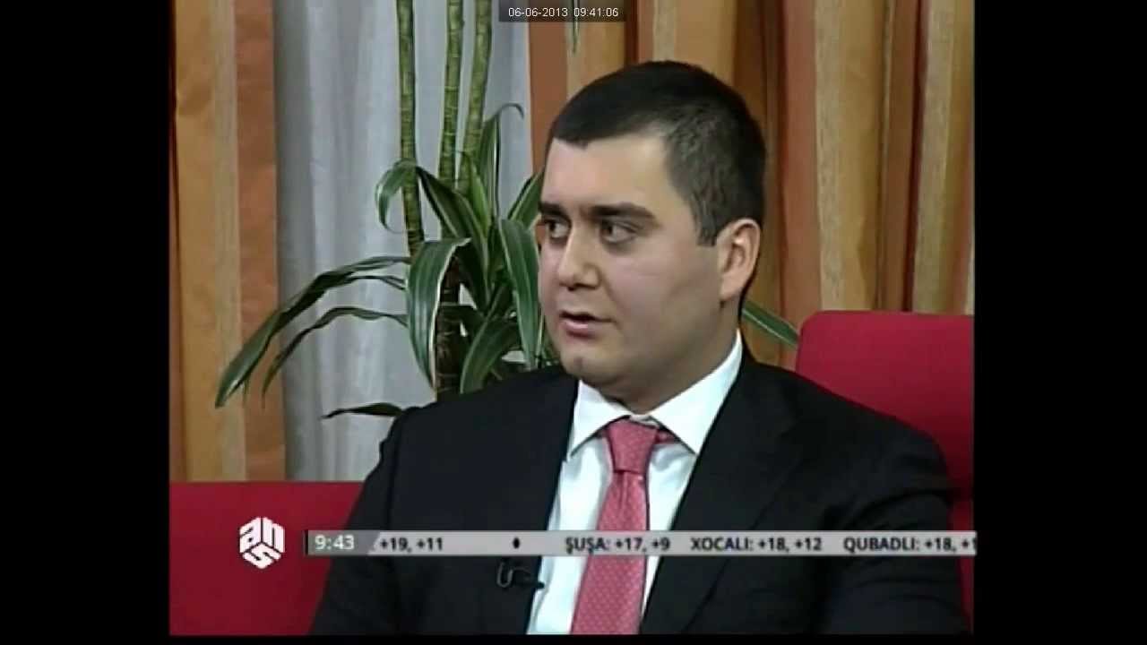 "Baku United' FC president Ilham Naghiyev on ANS TV - YouTube