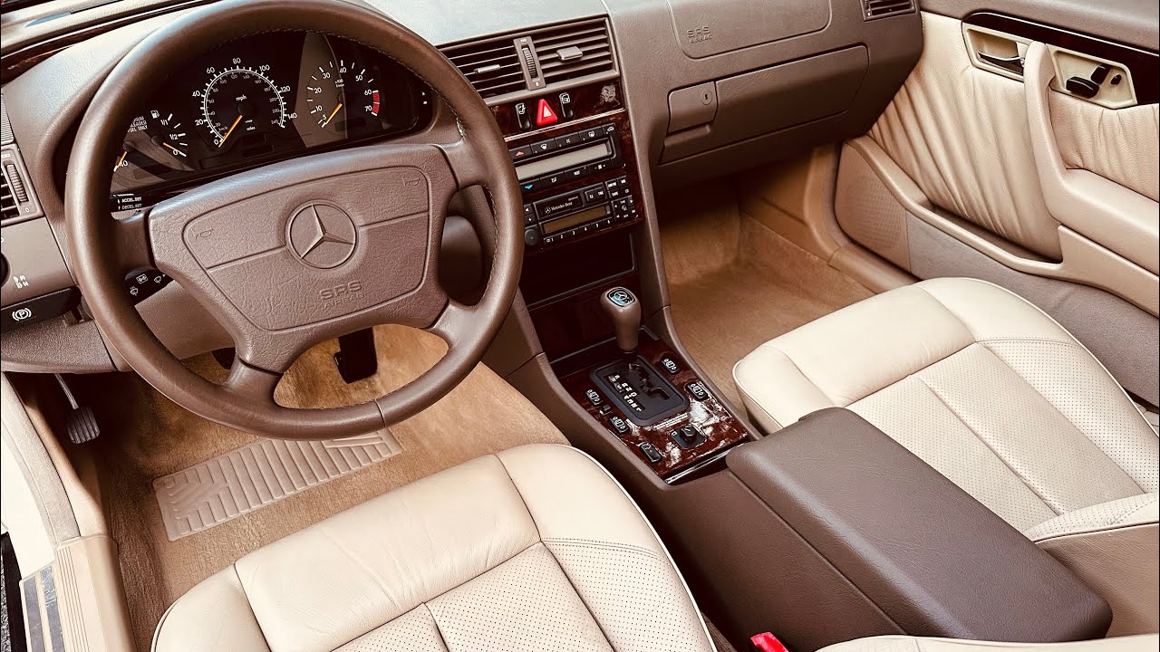 1997 Mercedes-Benz C230 Interior and engine bay video 10/6/24 - YouTube