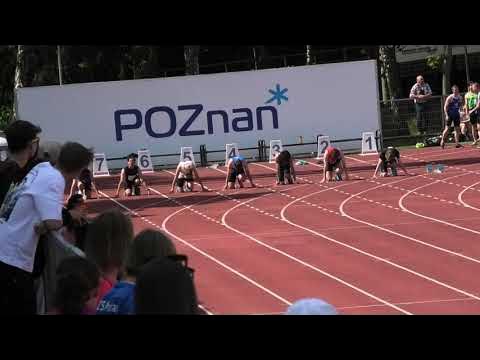 100m M U18 bieg 3 - Poznań 20230527 - YouTube