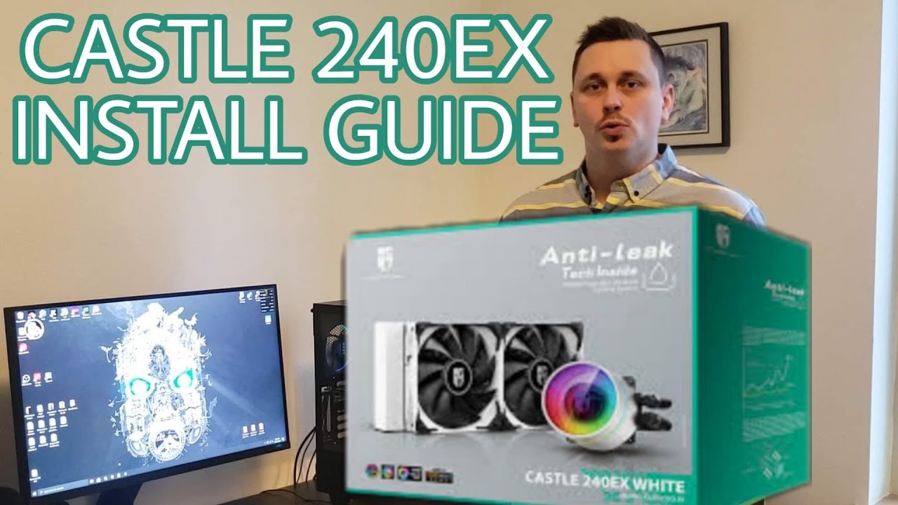 DeepCool Castle 240EX Install Guide Video - With Unboxing - YouTube