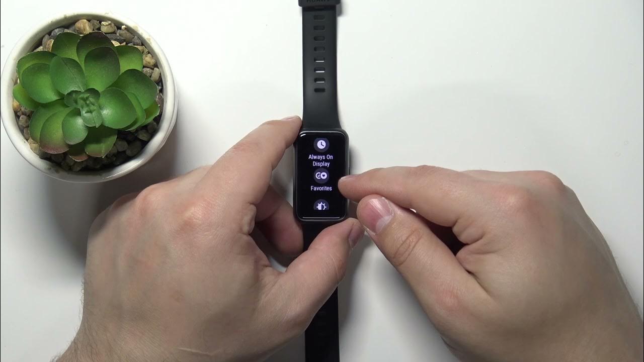 Huawei Band 7 - How To Customize Widgets - YouTube