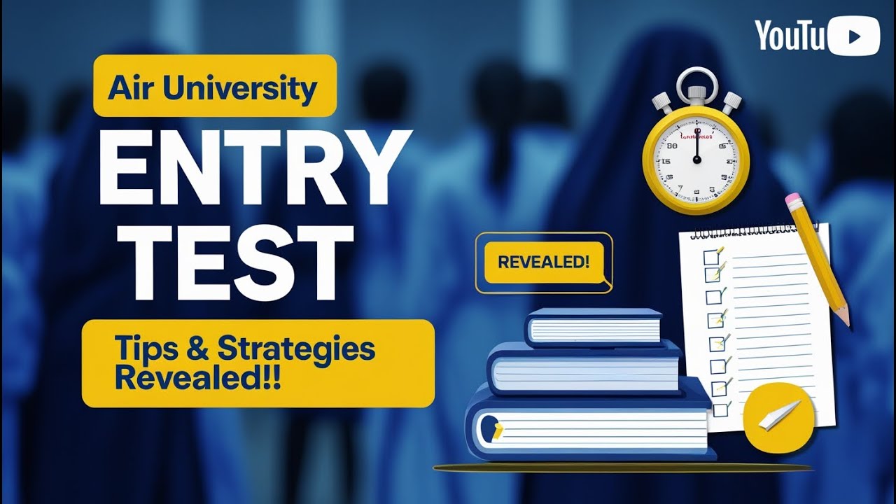 Air University Entry Test | Tips & Strategies Revealed | Merit list ...