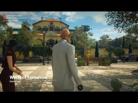 HITMAN World of Assassination Sapienza silent assassin suit only tutorial - YouTube