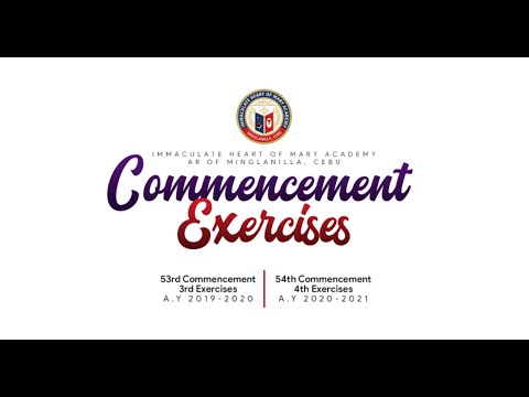 Grade 11 ABM, HE, HUMSS, & ICT | Recognition | IHMA Commencement ...
