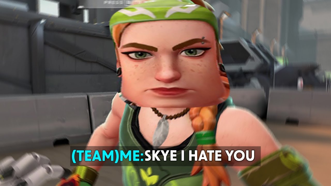 I hate Skye mains (Valorant funny moments and fails) - YouTube