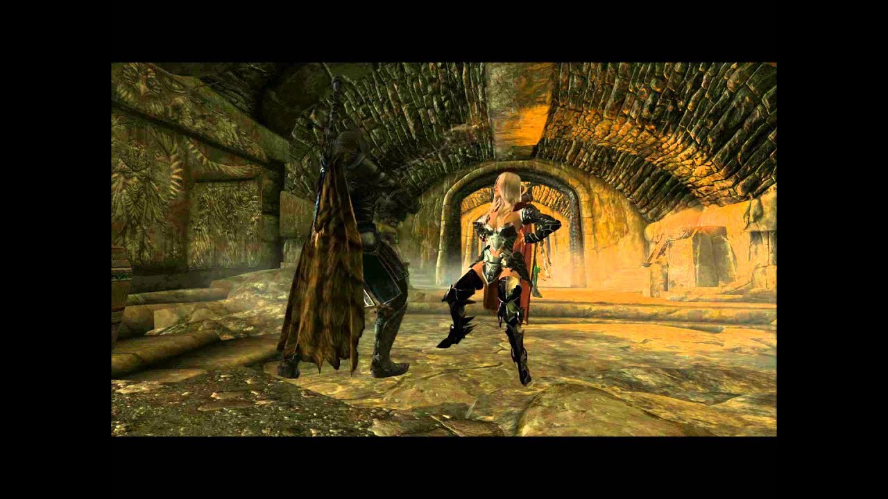 skyrim dance - YouTube