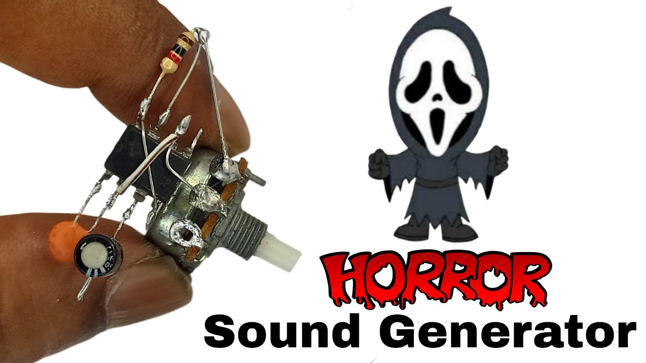 Horror Sound Generator Using 555 IC.. - YouTube