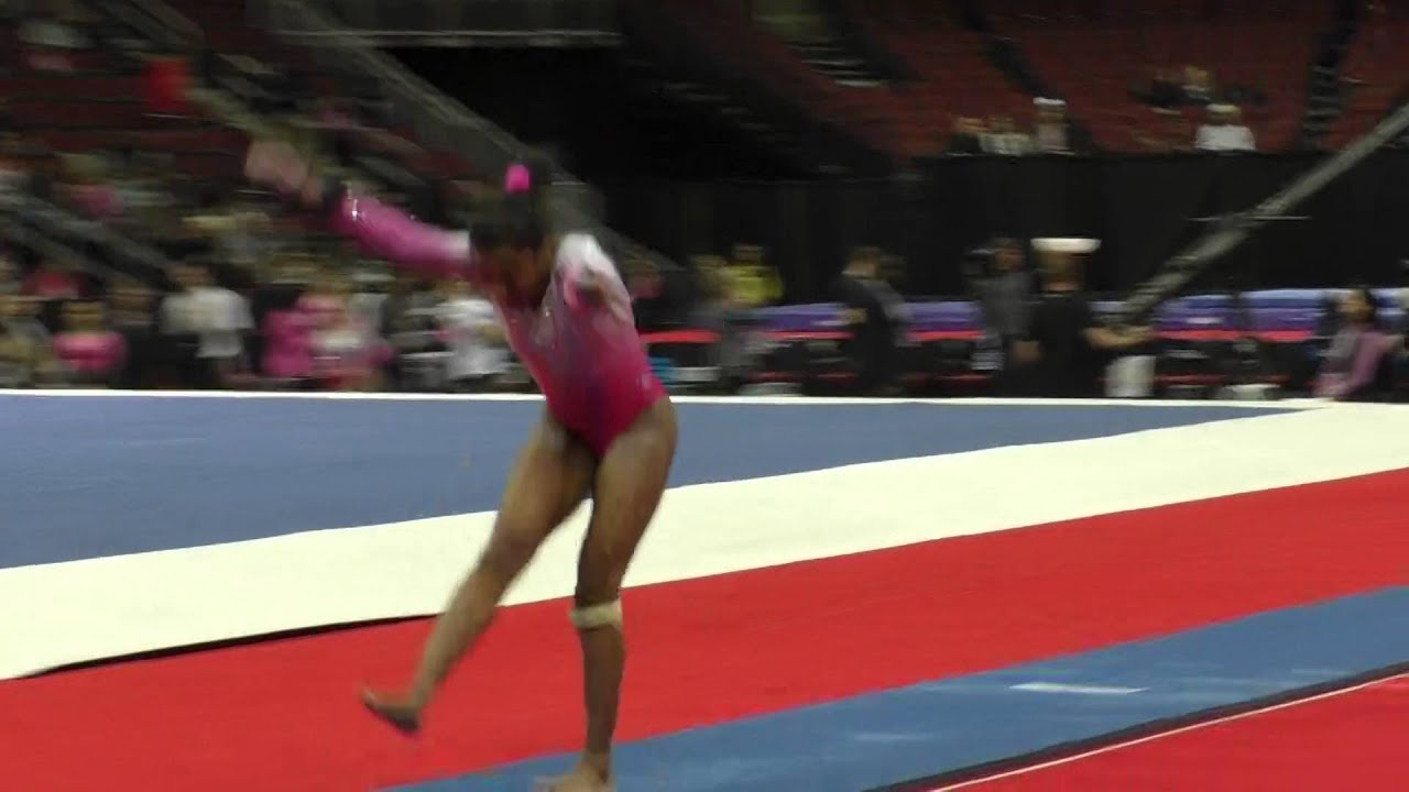 Elexis Edwards - Vault - 2016 Nastia Liukin Cup - YouTube