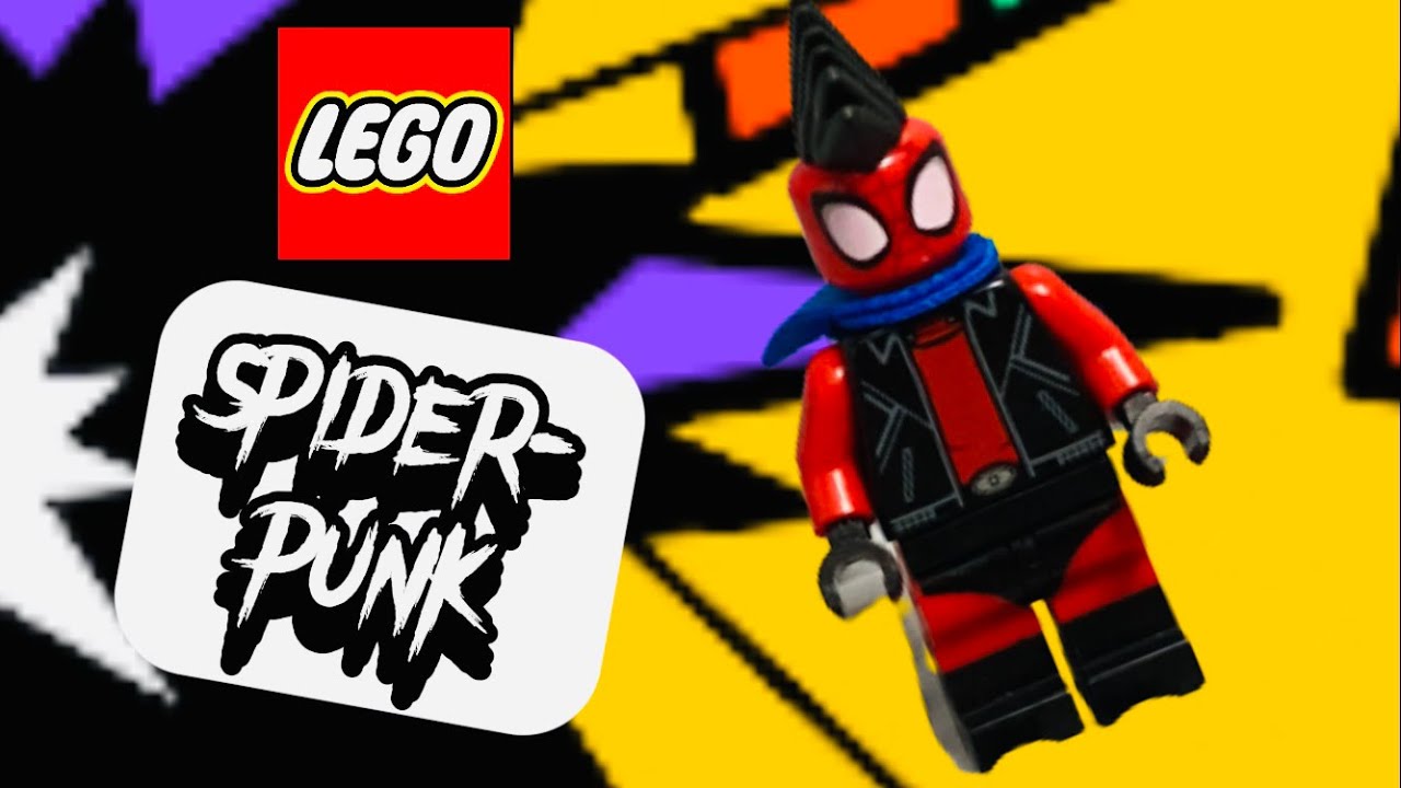 Custom LEGO Spider-Punk Minifigure | Spider-Man: Across the Spider ...